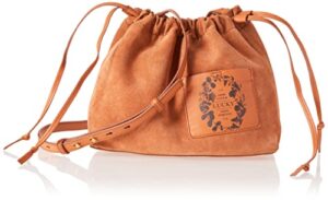 lucky brand lula crossbody, cognac brown