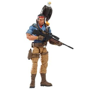 g.i. joe classified series spirit iron-knife action figure 36 collectible premium toy, multiple accessories 6-inch-scale, custom package art