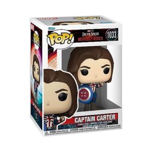 funko pop! marvel: doctor strange multiverse of madness - captain carter