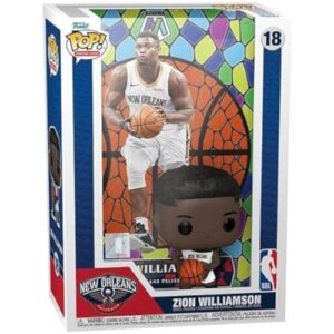 funko pop! trading cards: nba - zion williamson, new orleans pelicans (mosaic)