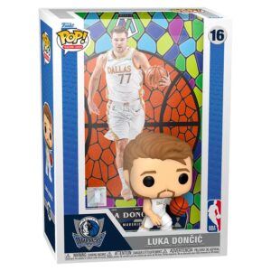 funko pop! trading cards: nba - luka doncic, dallas mavericks (mosaic)