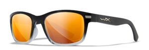 wiley x acpea06 sunglasses, grey, m-l