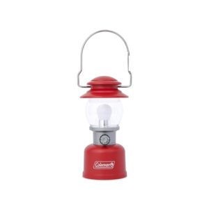 coleman classic led lantern, 300l/500l handheld lantern with hanging handle, durable & water-resistant lantern with long runtime for camping, emergencies, & at-home usage