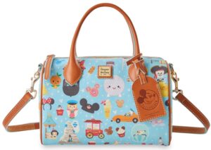 disneyparks exclusive - dooney & bourke - barrel satchel purse handbag - annual passholder jerrod maruyama