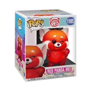 funko pop! super: turning red - meilin lee - red panda mei - collectible vinyl figure - gift idea - official merchandise - for kids & adults - movies fans - model figure for collectors and display