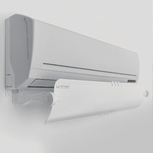 witforms/premium - adjustable ac air deflector suitable for split air conditioners. enhance cooling and heating circulation