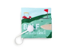 mud pie children's golf with dad plush book