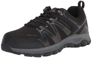 eddie bauer highland low waterproof hiking shoes | multi-terrain lug pattern flexible & adaptive structure rubber traction outsole countoured footbed