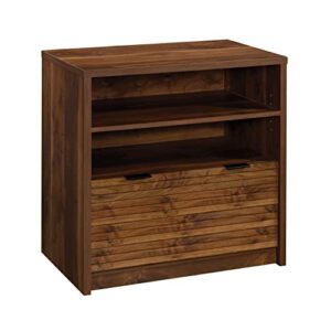 sauder harvey park lateral file, grand walnut finish