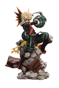 kotobukiya my hero academia: katsuki bakugo (version 2) artfx j statue, multicolor (pp978)