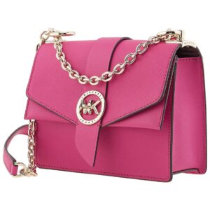 michael kors greenwich small convertible cross body wild berry one size