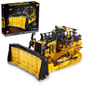 lego technic app-controlled cat d11 bulldozer 42131 building set for adults (3,854 pieces)