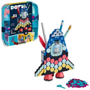 lego dots pencil holder 41936 diy craft decoration kit; makes a great creative gift for kids; new 2021 (321 pieces)