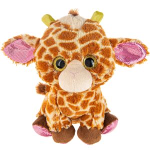 webkinz giraffe, premium stuffed toy animal new 2021 plush, brown and tan 8 inch