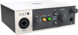 universal audio volt 1 usb recording studio audio interface