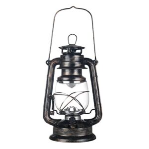 vintage storm lantern lights lamp lantern retro led dimming kerosene lamps portable battery lamp table lanterns for home,garden,camping 7.8in