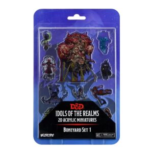 wizkids d&d idols of the realms: boneyard - 2d set 1