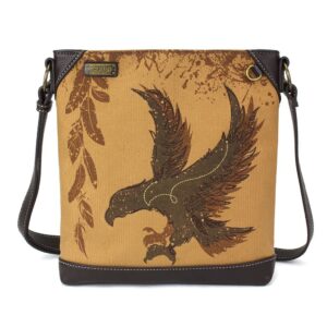 chala handbags eagle safari canvas crossbody bag purse