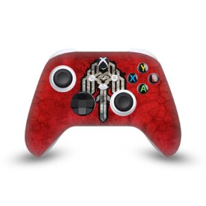 head case designs officially licensed ea bioware dragon age kirkwall symbol heraldry vinyl sticker gaming skin decal cover compatible with xbox series x/s controller