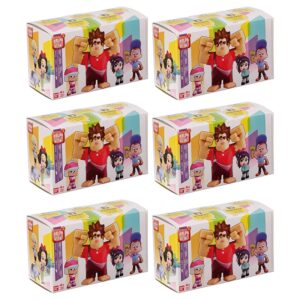 wreck-it ralph disney ralph breaks the internet power pac series 1 3" blind box 2-pack - set of 6