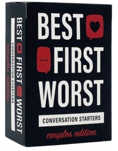 gatwick games best first worst - new couples card game, great for couples date night, work on strengthening your relationship while playing a fun card game, 2 or more players