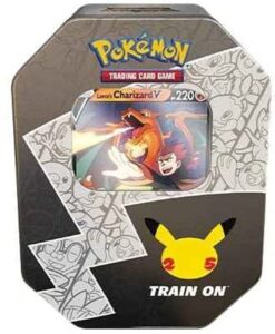 pokemon celebrations tin charizard (25th anniv)