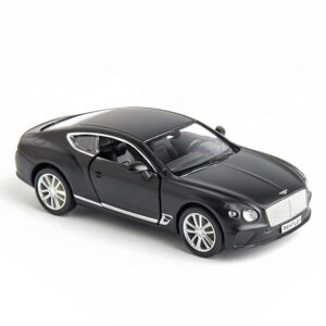 rmz city 1:36 diecasting alloy car model bentley continental gt toy car, pull back vehicles toy car for toddlers kids boys girls gift red