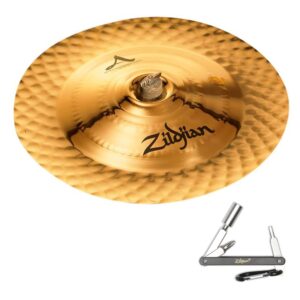 zildjian a0369 ultra hammered aseries china drummer 19" cymbal sold individually with zkey