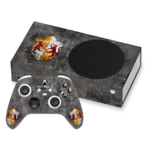 head case designs officially licensed ea bioware dragon age ferelden distressed heraldry vinyl sticker gaming skin decal cover compatible with xbox series s console and controller bundle