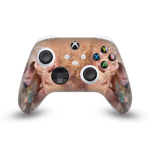 head case designs officially licensed jena dellagrottaglia horse animals vinyl sticker gaming skin decal cover compatible with xbox series x/s controller