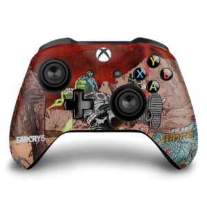 head case designs officially licensed far cry lost on mars arte clave vinyl sticker gaming skin decal cover compatible with xbox one s/x controller