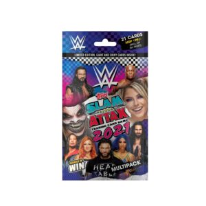 topps wwe slam attax 2021 edition (multi pack)