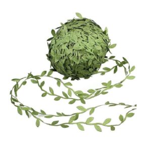 kuinayouyi artificial vines 40 m fake hanging plants silk ivy artificial leaf garlands simulation foliage rattan green leaves decorative home wall garden wedding party wreaths decor