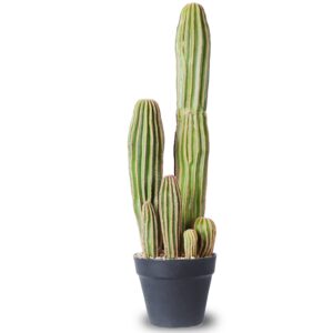 anthouseplant artificial cactus fake big cactus 24 inch faux cacti plants for home garden office store decoration