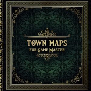 town maps for game master: 50 unique and customizable regional maps for tabletop role-playing games (rpg maps for game master)