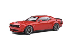 solido s1805702 1:18 2020 dodge challenger r/t scat pack widebody-torred collectible miniature car, red,unisex adult