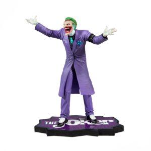 mcfarlane toys dc direct the joker purple craze: the joker by greg capullo 1:10 resin statue