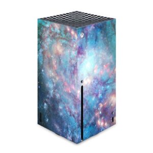 head case designs officially licensed barruf abstract space 2 art mix vinyl sticker gaming skin case cover compatible with xbox series x console