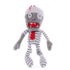 jhesao 10" plants and zombies mummy plush zombies toys normal zombie pvz plushies 1 2 stuffed soft doll mummy zombies new