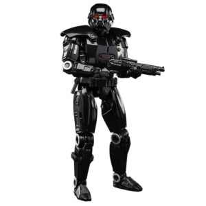 star wars the vintage collection dark trooper toy, 3.75-inch-scale the mandalorian collectible action figure, toys for kids ages 4 and up