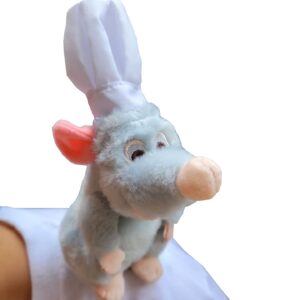 ratatouille chef remy magnetic shoulder plush toy