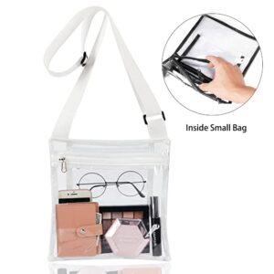 aeeque clear purse bag