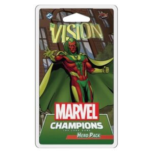 marvel champions the card game vision hero pack - superhero strategy game, cooperative game for kids and adults, ages 14+, 1-4 players, 45-90 minute playtime, made by fantasy flight games