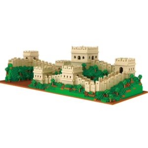 nbk the great wall of china building blocks, chinese ancient architecture 4114 pcs micro blocks building sets toys collection gift for kids adults