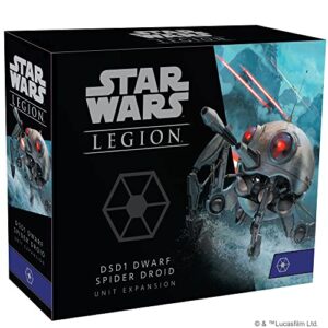 star wars: legion dsd1 dwarf spider droid unit expansion - tabletop miniatures game, strategy game for kids and adults, ages 14+, 2 players, 3 hour playtime, made by atomic mass games