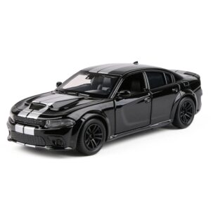 coolpur 1/36 scale doodg hel1 car model off-road diecast toy vehicle zinc alloy metal pull back powered vehicles mode for kids,adult,boyfriend gift(black)