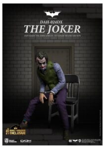 beast kingdom the dark knight: the joker dah-024dx dynamic 8ction deluxe action figure