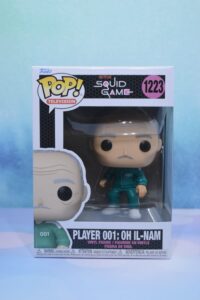 funko pop tv: squid game- player 001:oh il-nam multicolor