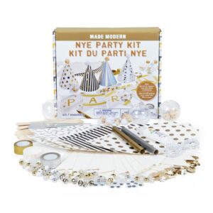 kid made modern - new years eve party kit - nye craft kits for kids ages 8-12