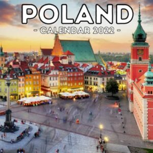 poland calendar 2022: 16-month calendar, cute gift idea for poland lovers women & men